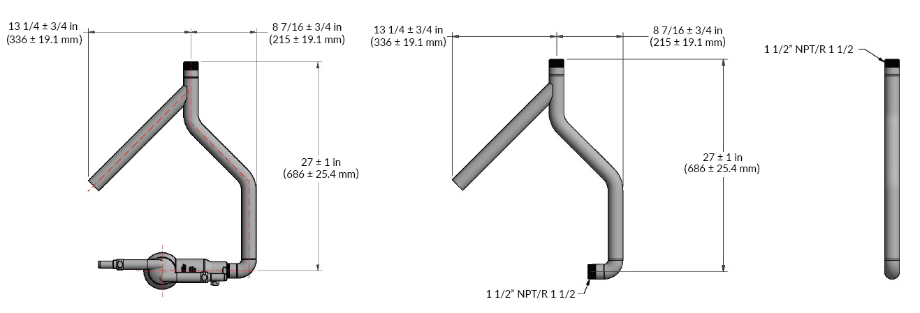 BETE Nozzle Mounting Adapter | Tank Cleaning Nozzles